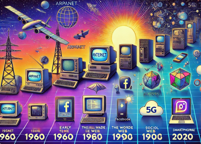 Historia de Internet: Un Viaje Fascinante por las historia de la red de ...